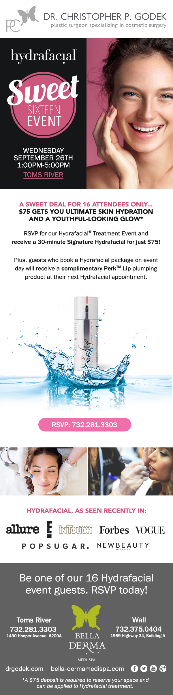 Exclusive Hydrafacial® Event | The Godek Center Blog