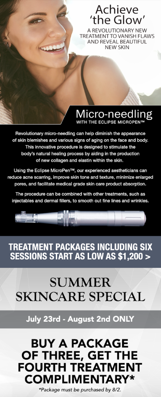 Microneedling Special New Jersey July 2019